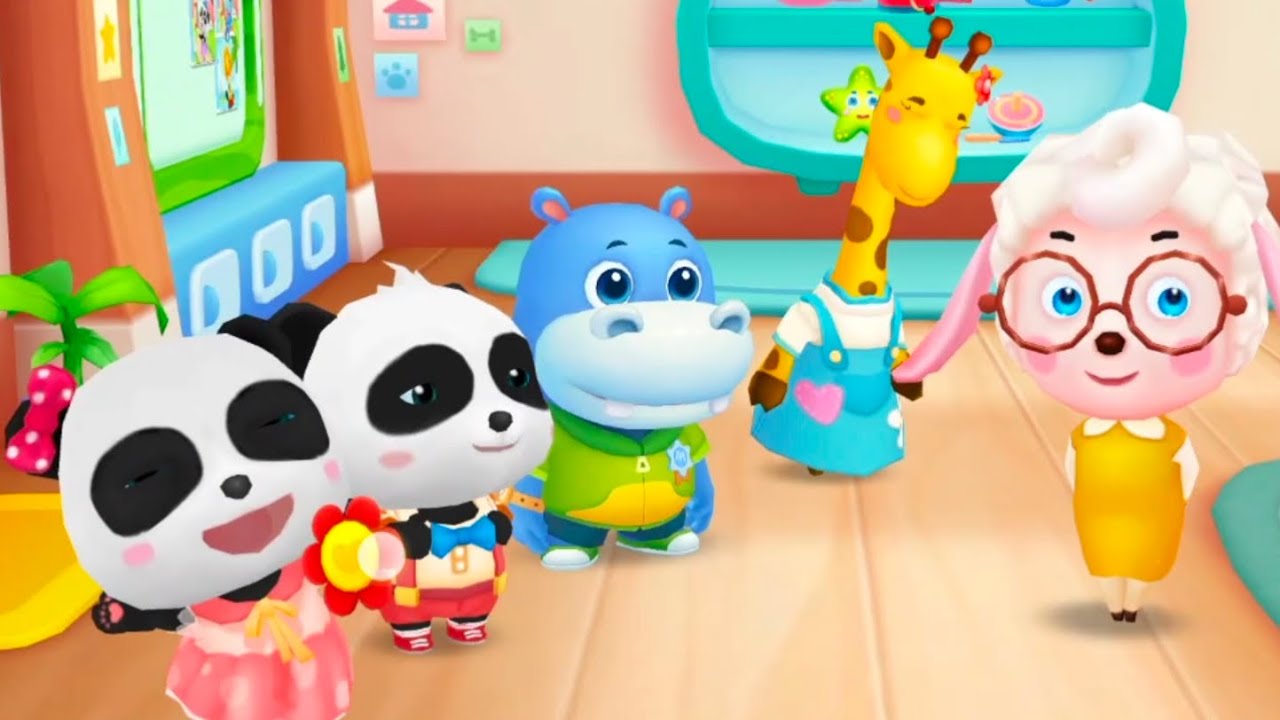 Little Panda school bus || Baby bus || LITTLE PANDA - YouTube