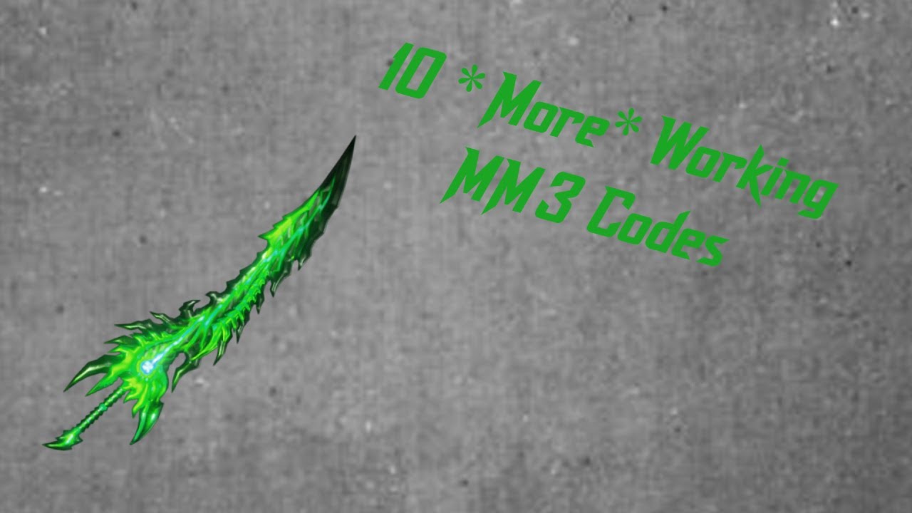 10 *More* Working Codes in MM3 - YouTube