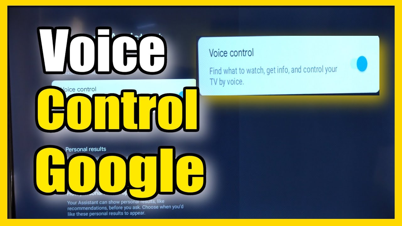 How to Turn On or OFF Voice Control or Google Assistant on Chromecast ...