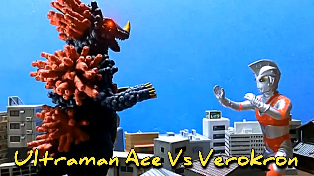 Ultraman Ace vs Super Beast Verokron | Stop Motion video - YouTube