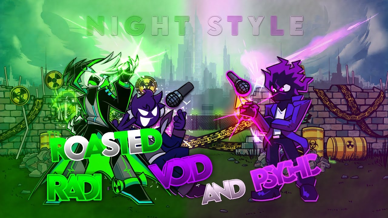 FNF - Roasted But Radi And Void Vs Psychic Sings It Cover Playable ...