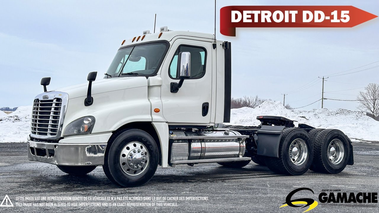 C-36227 2018 FREIGHTLINER CASCADIA CA125DC CAMION DE VILLE - YouTube