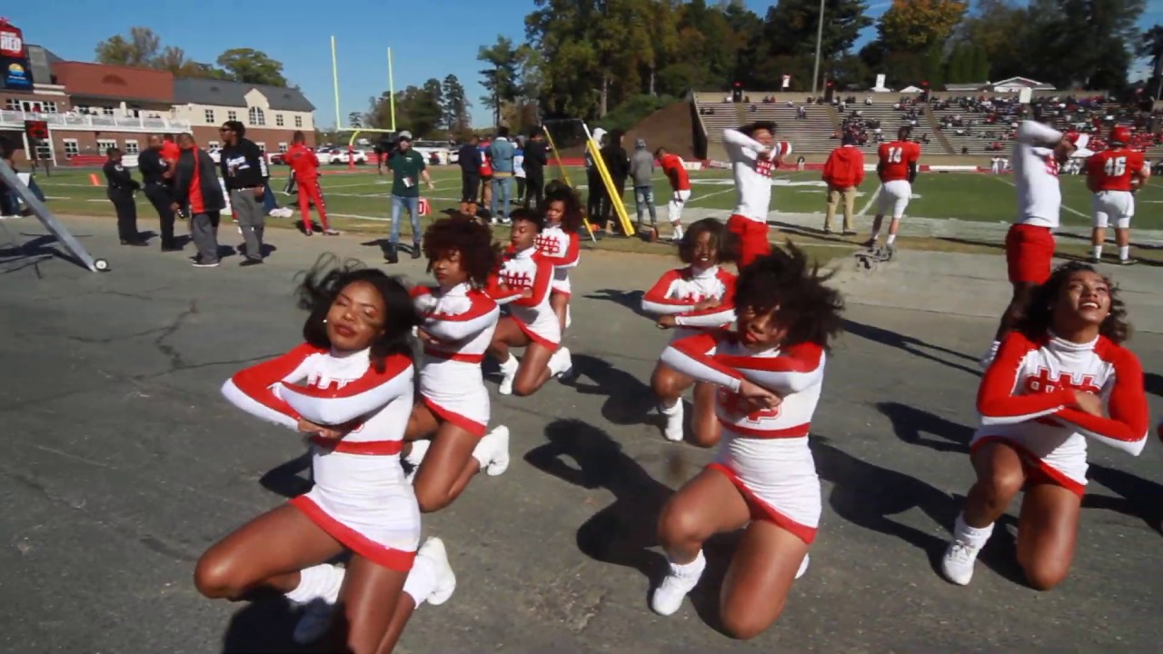 2019 WSSU RAMS Homecoming Cheerleaders, 400 Degrees - YouTube
