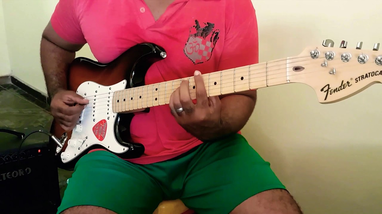 Solteiro Não Traí (Unha Pintada💅)Na Guitarra Fender Stratocaster ...