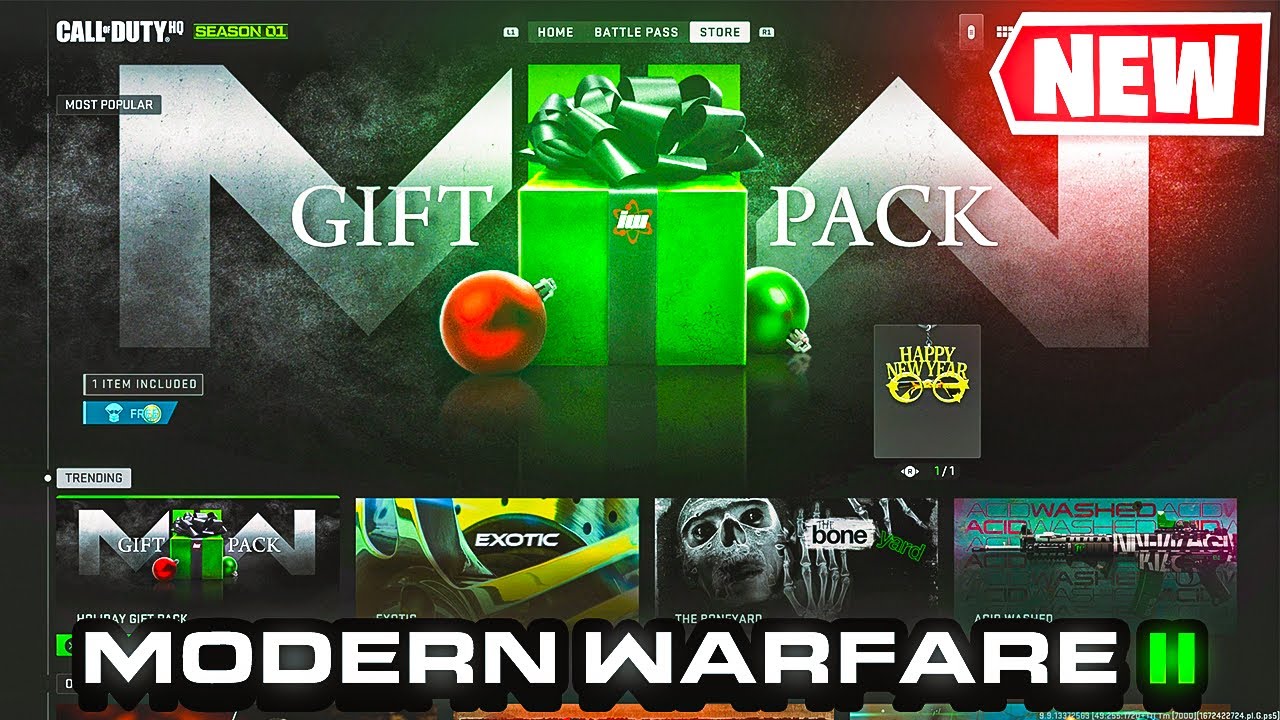 1 NEW Bundle + Free Gift Pack In Modern Warfare 2 & Warzone 2.0! (MW2 ...