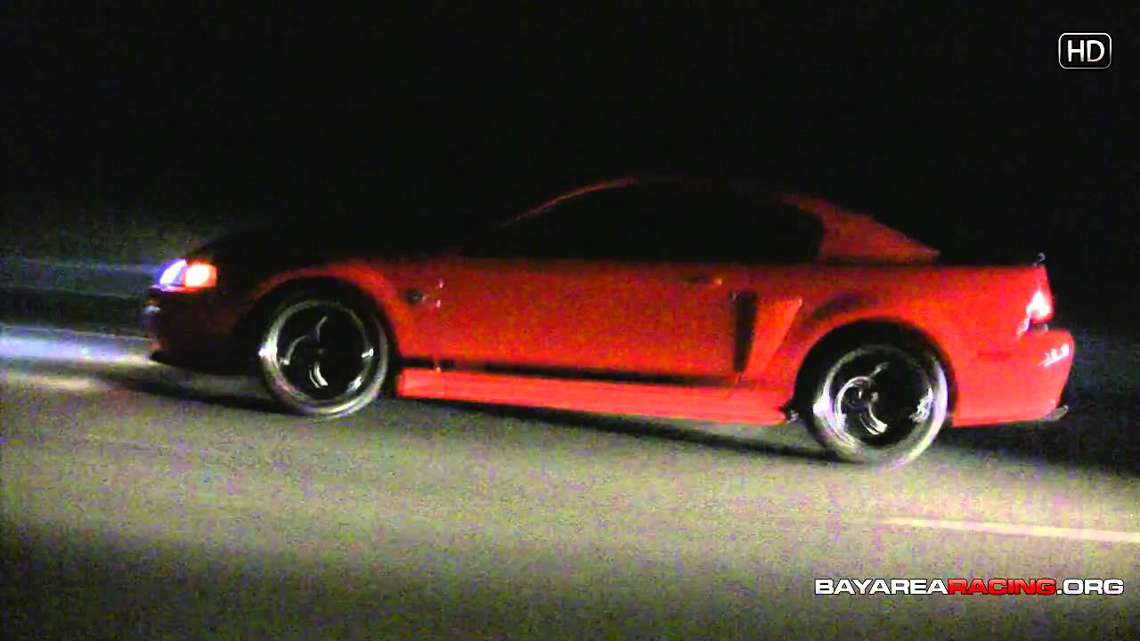 68 Mustang Chasing Down Mach 1s - YouTube