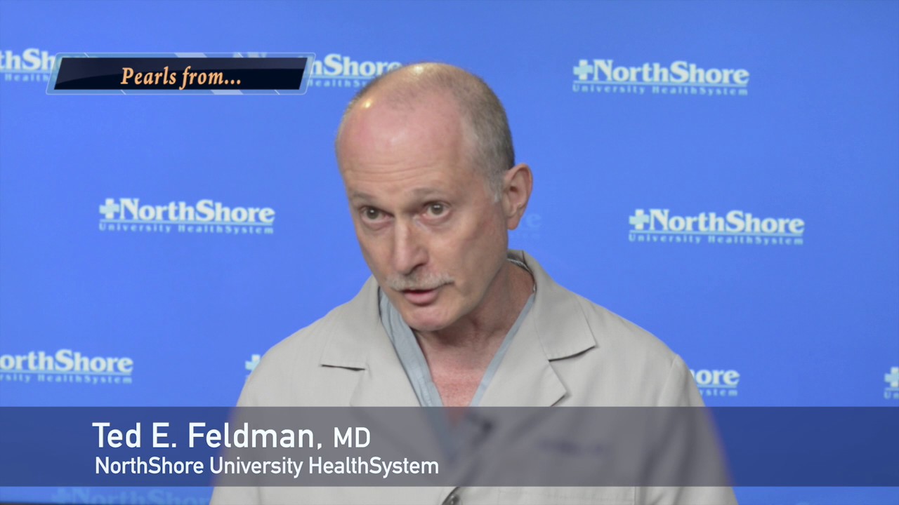 Pearls from: Ted Feldman, MD - Medpage Today - YouTube