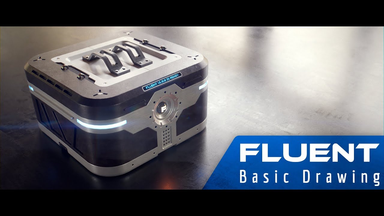 Fluent - Basic Drawing - YouTube
