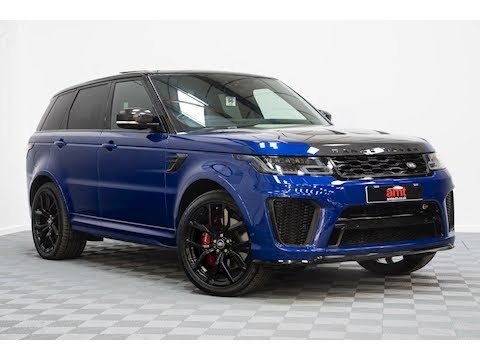 Range Rover Sport P575 V8 SVR Carbon Edition - YouTube
