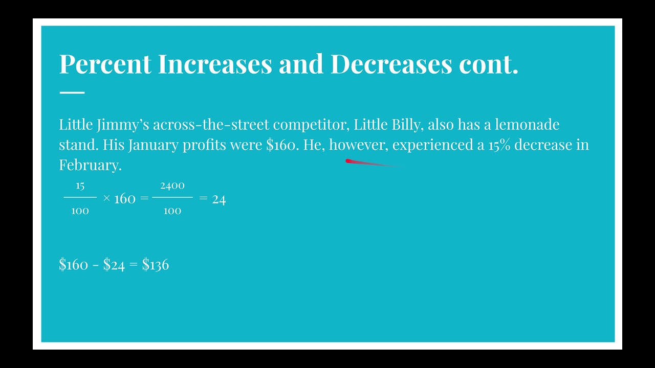 6th Grade Percentages Part 2 YouTube 6th Grade Percentages Part 2 YouTube