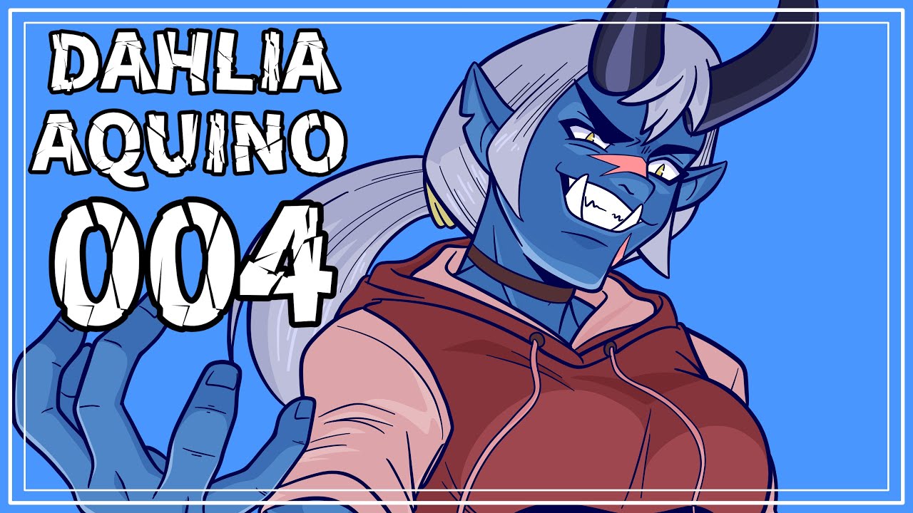 Wheyfu Wednesday 004: Dahlia Aquino (Monster Prom) Speedpaint - YouTube