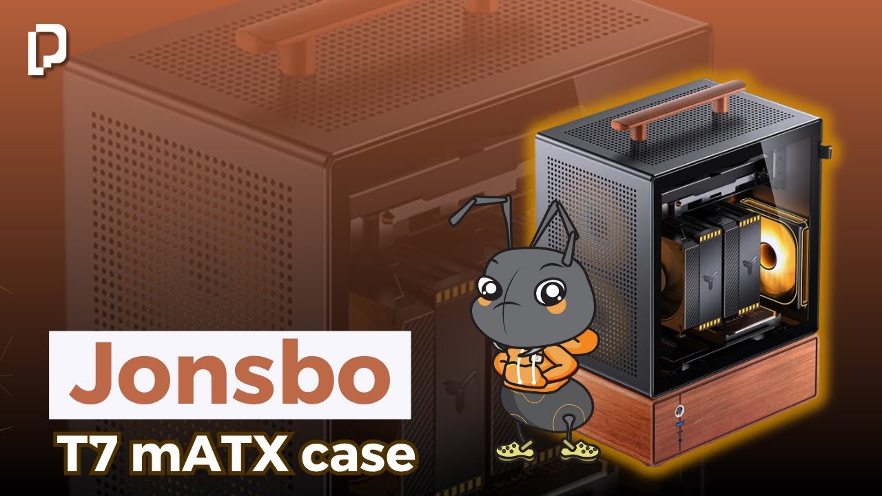 Jonsbo T7 mATX Step by Step Build, Perfect for left side setup - YouTube