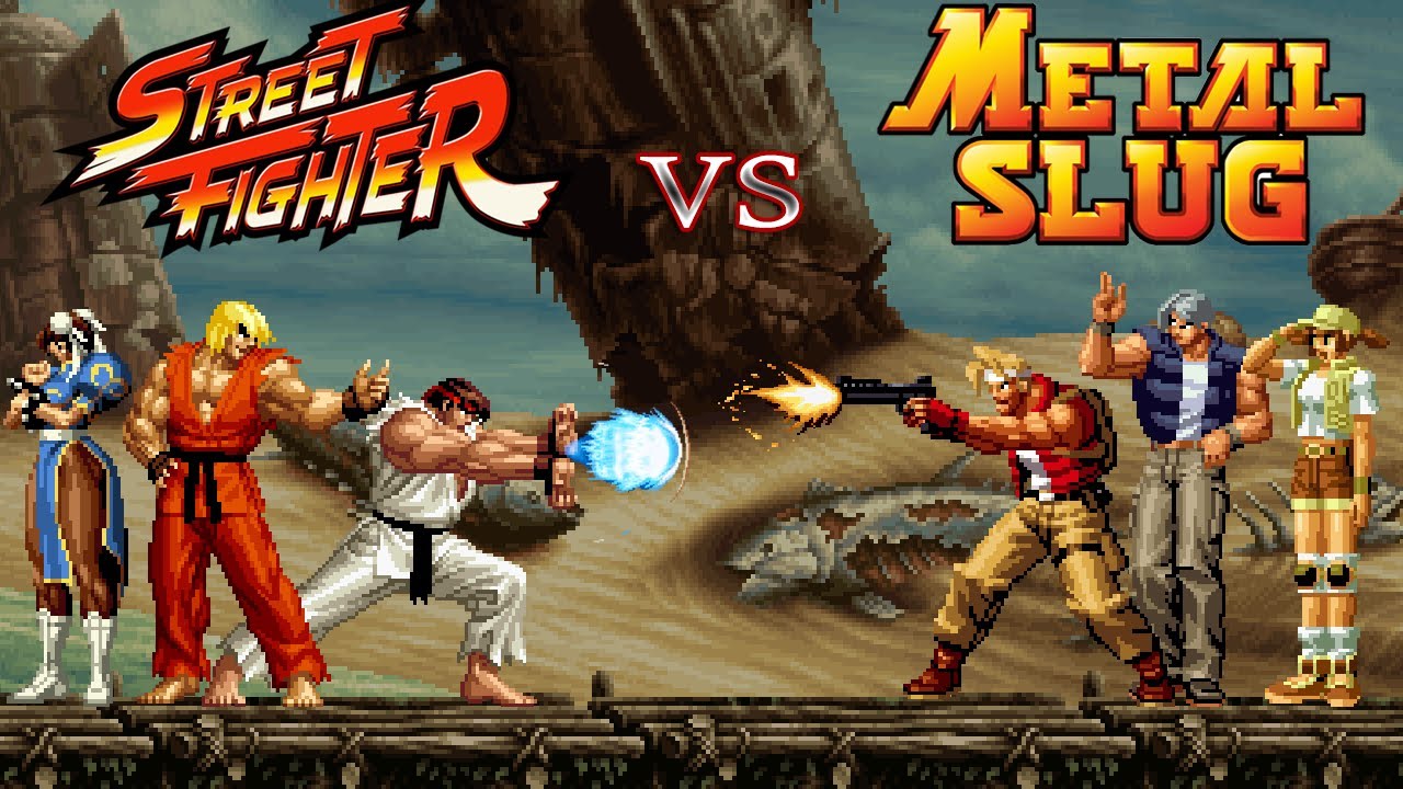 Metal Slug vs Street Fighter - YouTube