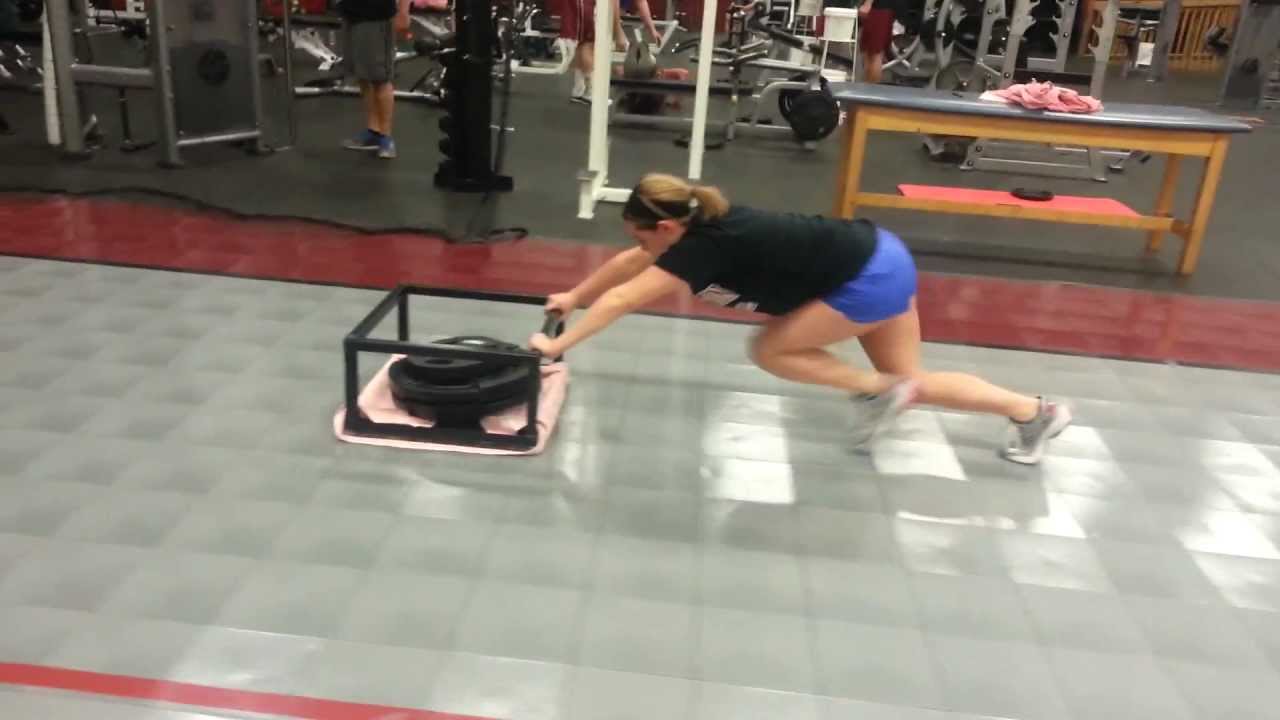 "Plyo Box" Prowler Push - YouTube