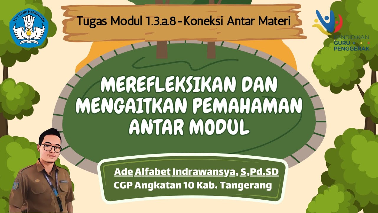 Tugas Modul 1.3.a.8 - Koneksi Antar Materi (merefleksikan dan ...