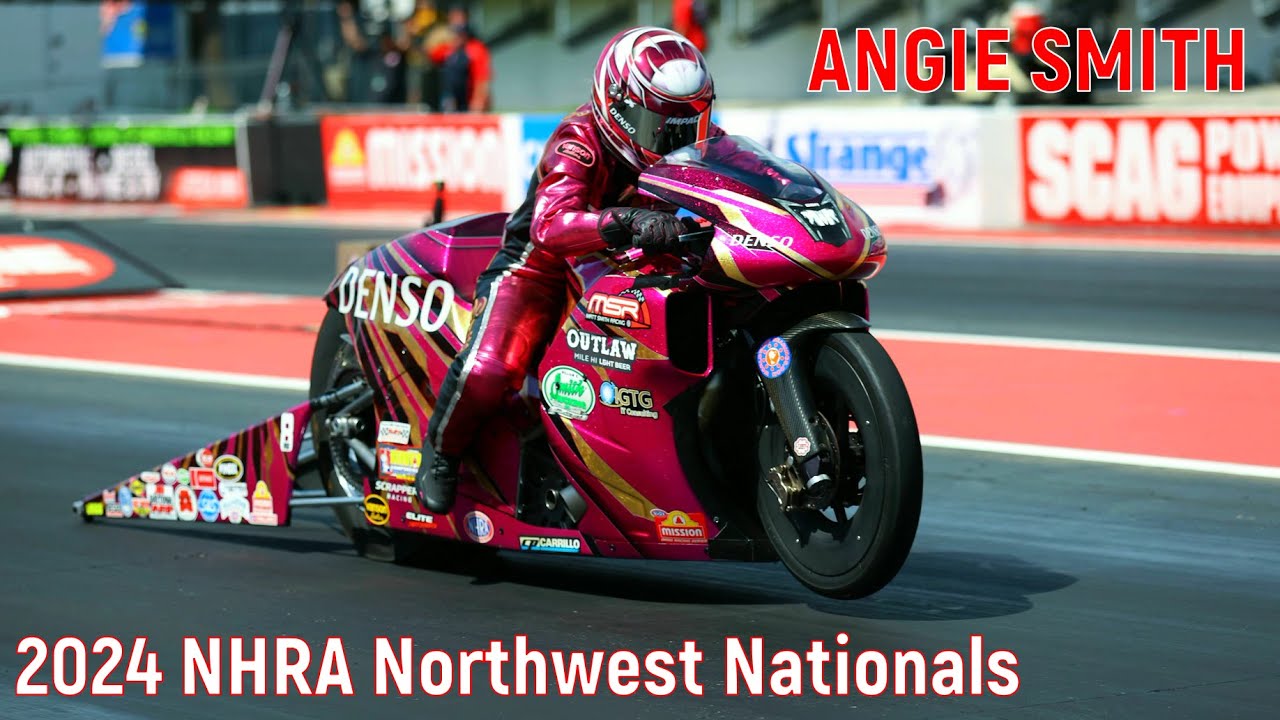 V#446 ANGIE SMITH | Pro Stock Motorcycle | 2024 NHRA Northwest ...