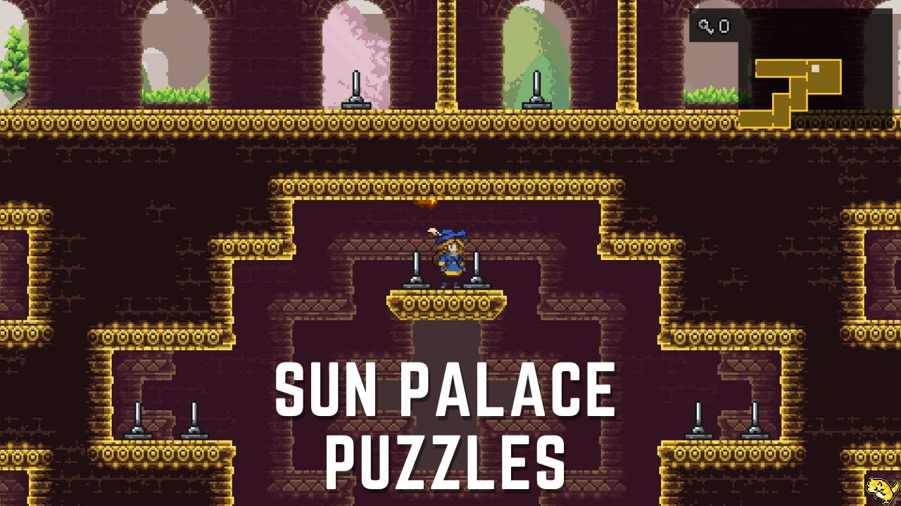 Monster Sanctuary - Sun Palace - Raising the Tower Lever Puzzles ...