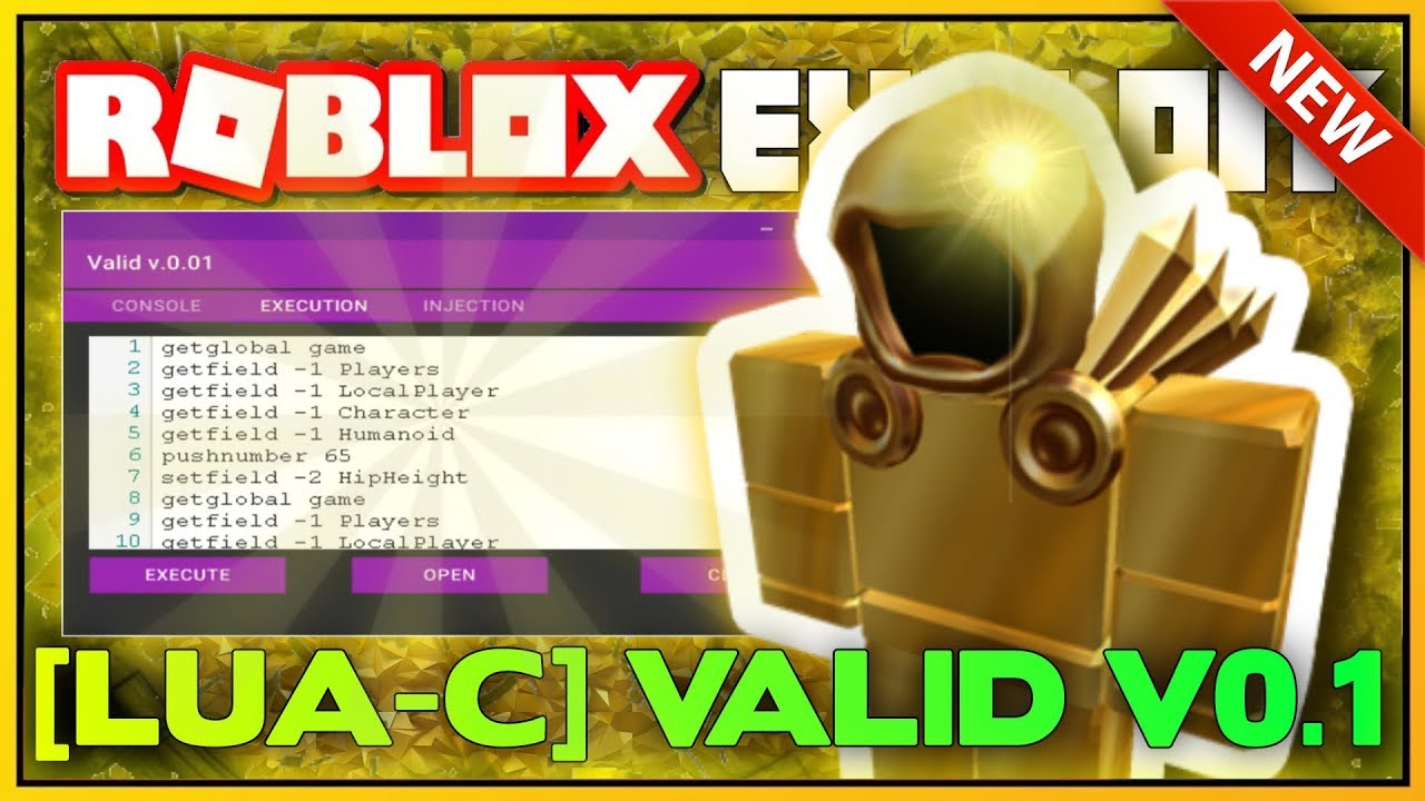 New Roblox Exploit Valid V01 Sorry Patched Already Unrestricted Lua C Script Executor