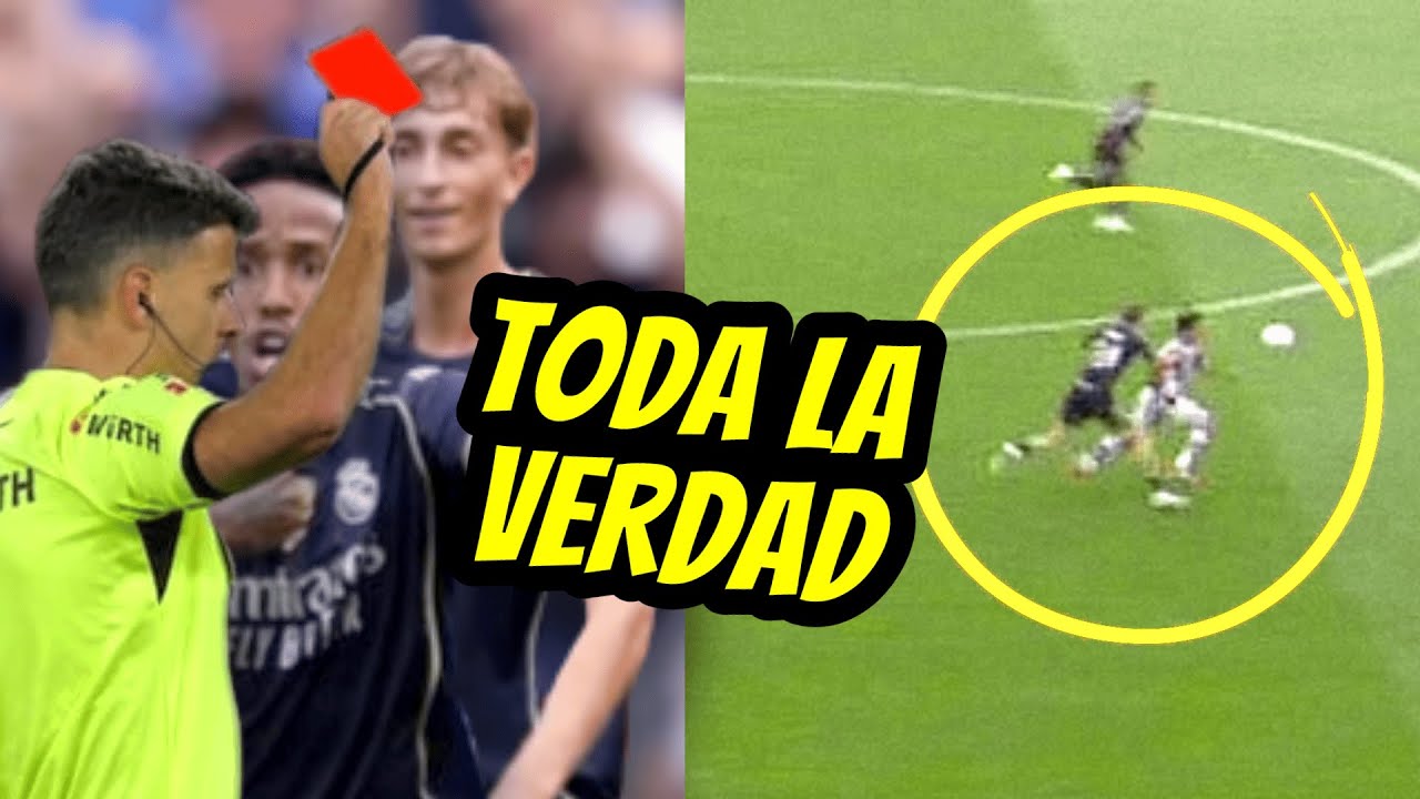 ROBO al REAL MADRID ante REAL SOCIEDAD? | ROJA a HUIJSEN y GOL ANULADO ...