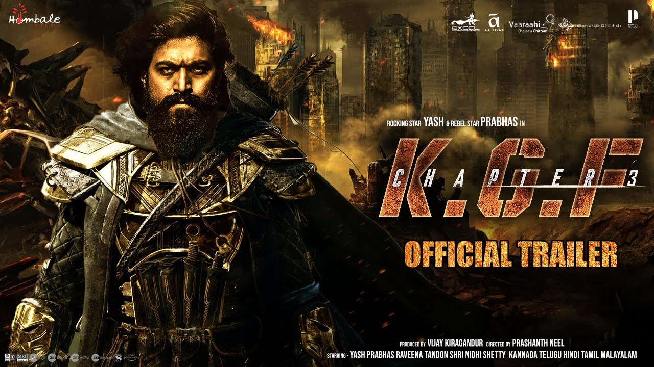 KGF Chapter 3 | Official Trailer Concept | Yash | Raveena Tandon ...