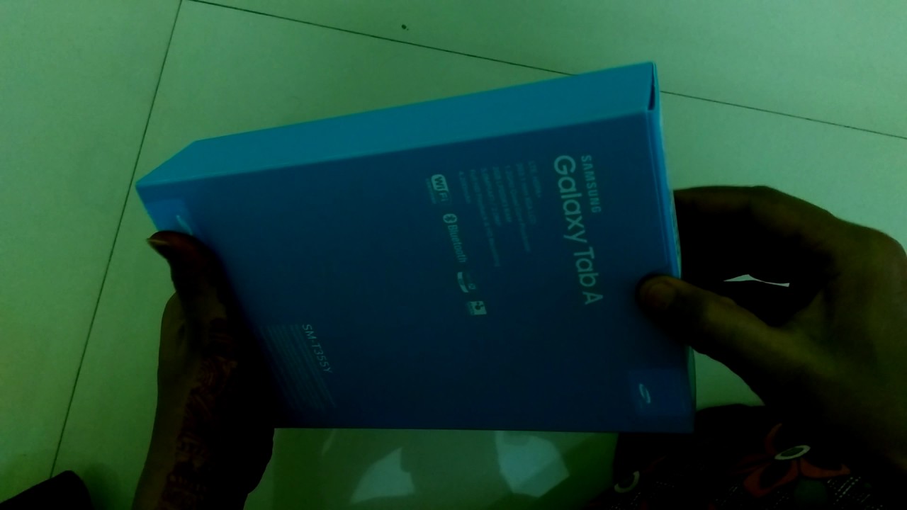 SAMSUNG GALAXY TAB A SM-T355Y UNBOXING - YouTube