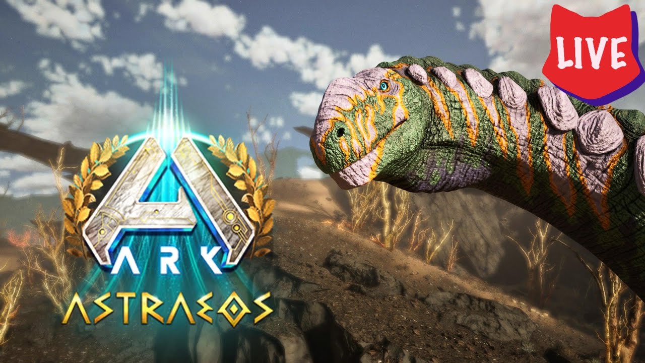 Dreadnoughtus taming on Ark Astraeos! - YouTube