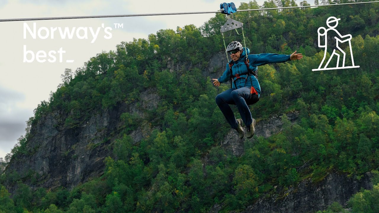 Norway's Best - The Flåm Railway & Zipline Combination - YouTube