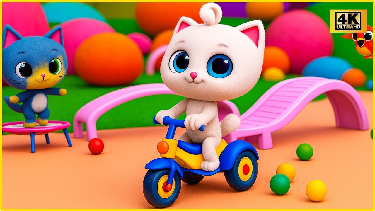 Con Mèo Kêu Meo Meo - Con Cún Nhà Em - Nhạc Thiếu Nhi Sôi Động Cho Bé ...