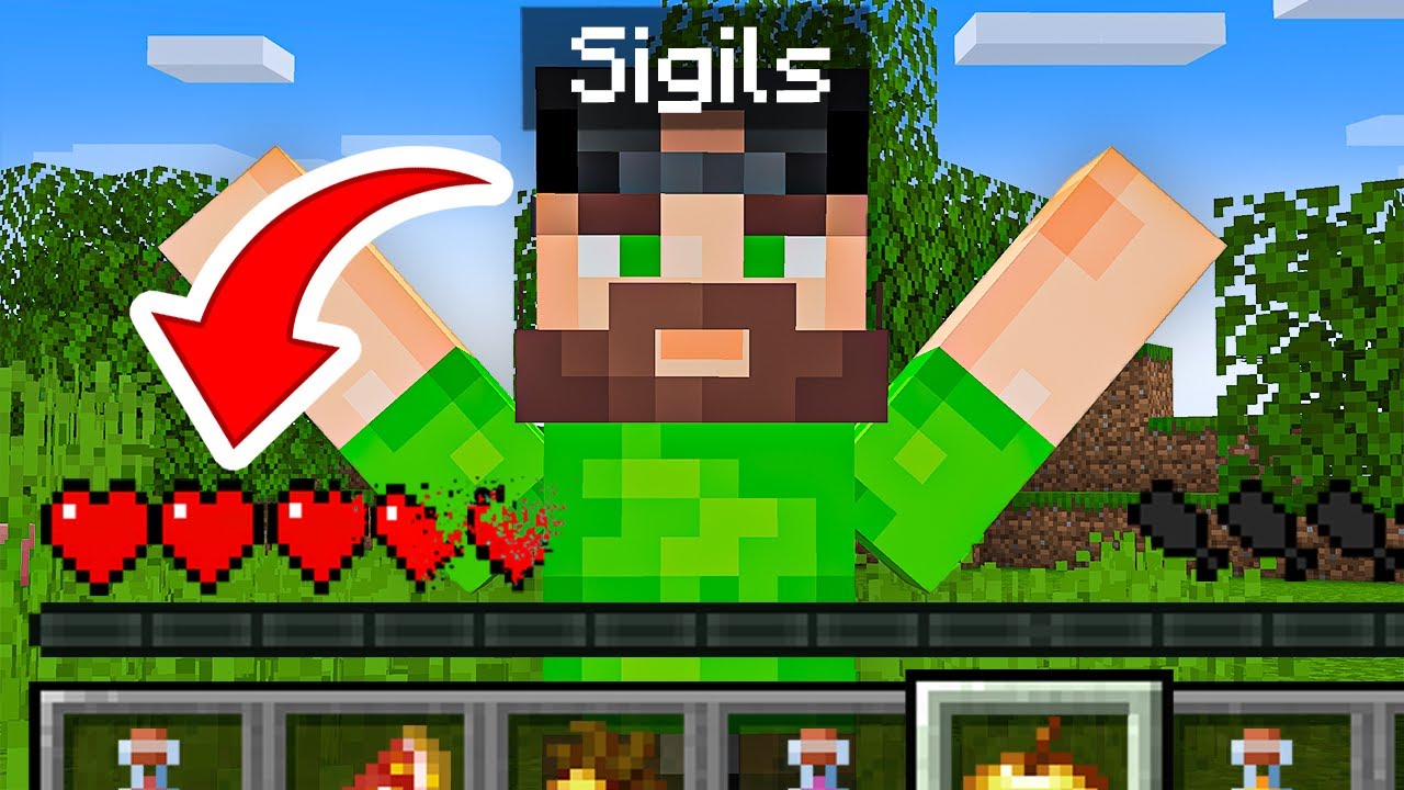 MINECRAFT, but we LOSE HEARTS - YouTube