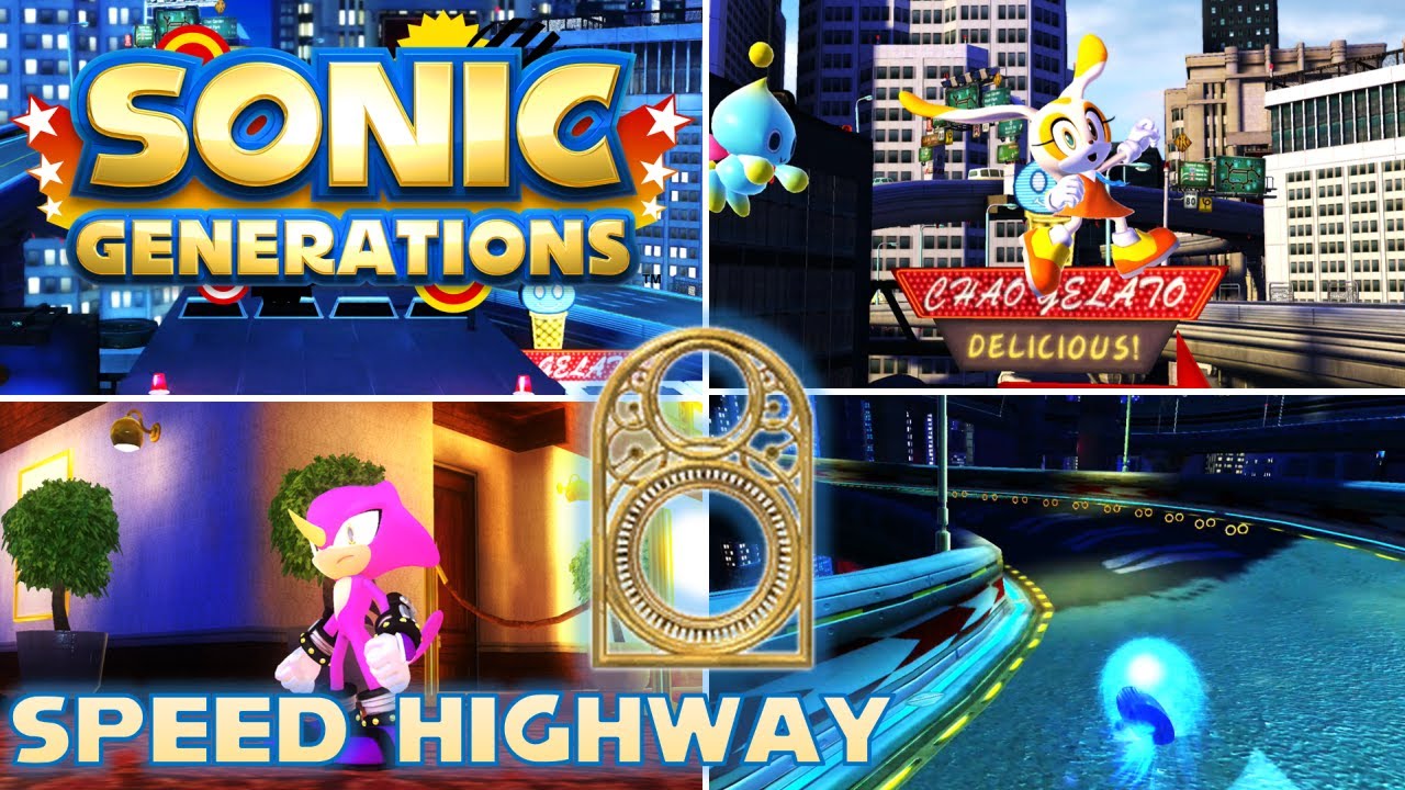 Speed Highway [All Challenges] ★ Sonic Generations | All Missions - YouTube