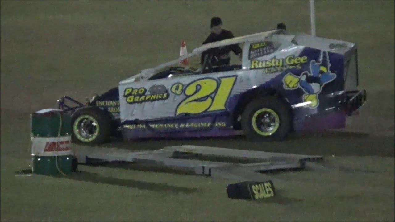 V8 Dirt Modifieds B-Main - Mr. Modified Rnd 2 - Lismore Speedway - 27. ...