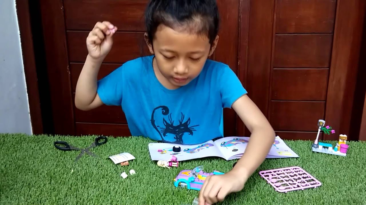 naya : play & unboxing lego friends - YouTube