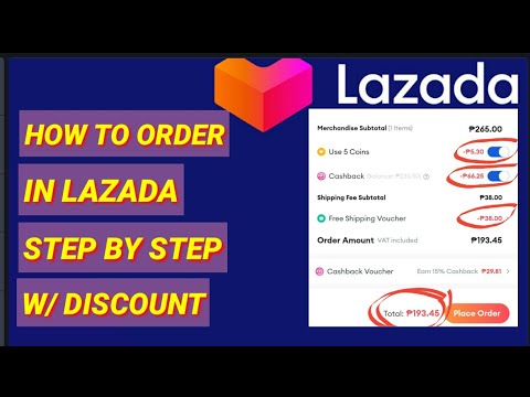 HOW TO ORDER IN LAZADA STEP BY STEP - YouTube