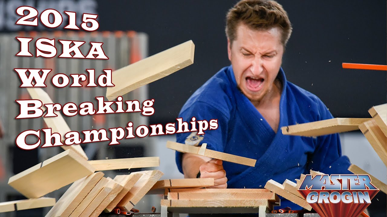 Master Grogin Wins the 2015 ISKA World Breaking Championships - YouTube