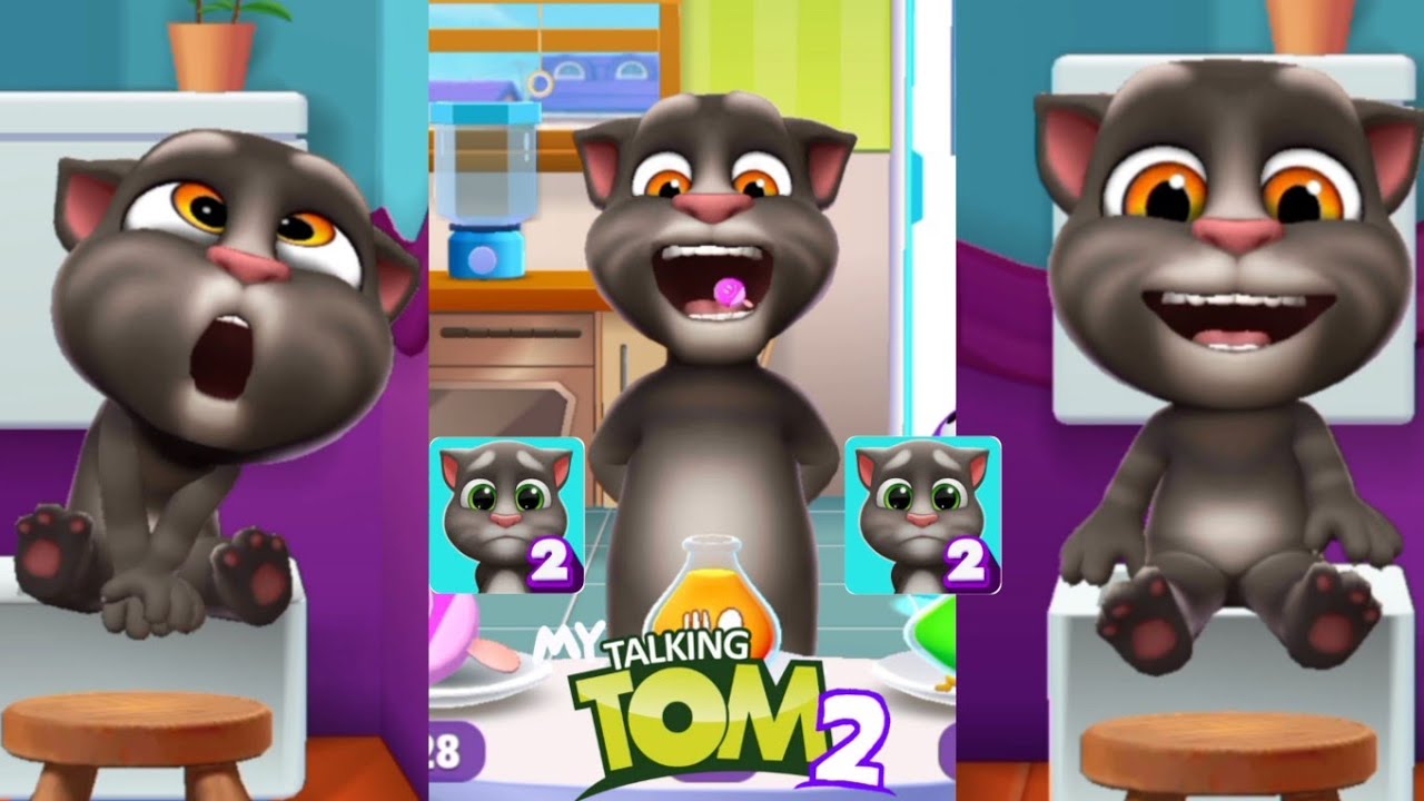 New 🆕 talking Tom 2 game play || New 🆕 Episode talking Tom studio ...