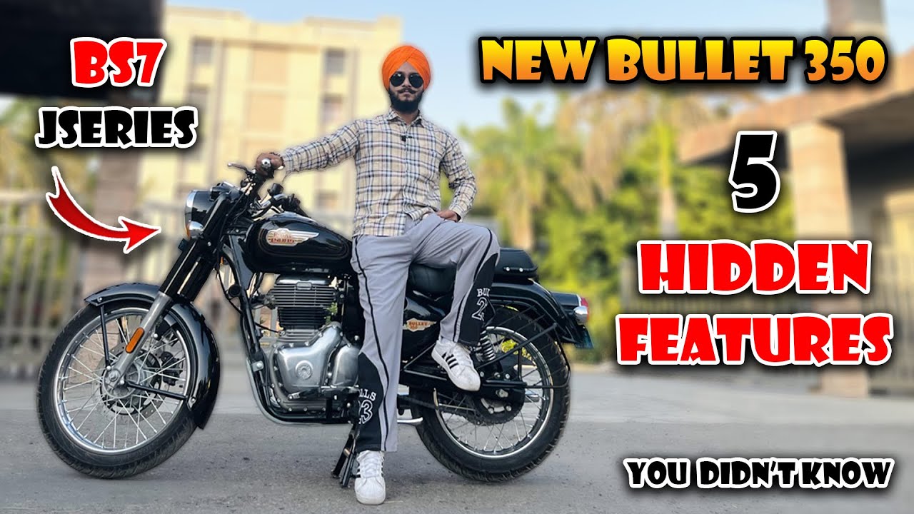 My New Bullet 350 J Series 2024 Top 5 Hidden Features - New Bullet BS 7 ...