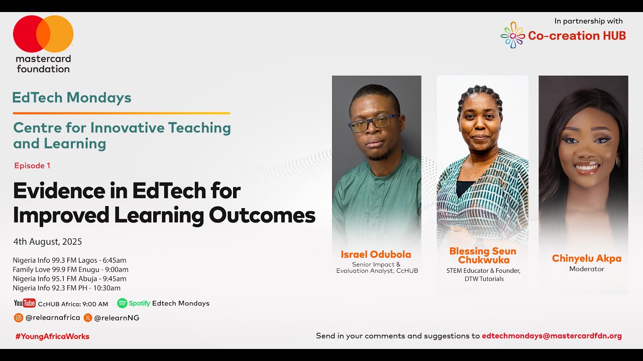 EdTech Mondays | S5 Ep 22 | Evidence in EdTech for Improved Learning Outcomes - YouTube