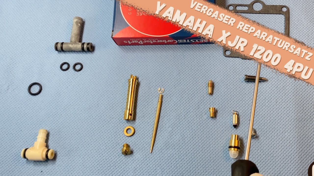 Reparatursatz Yamaha XJR1200 4PU Vergaser, vom Vergaseronkel - YouTube