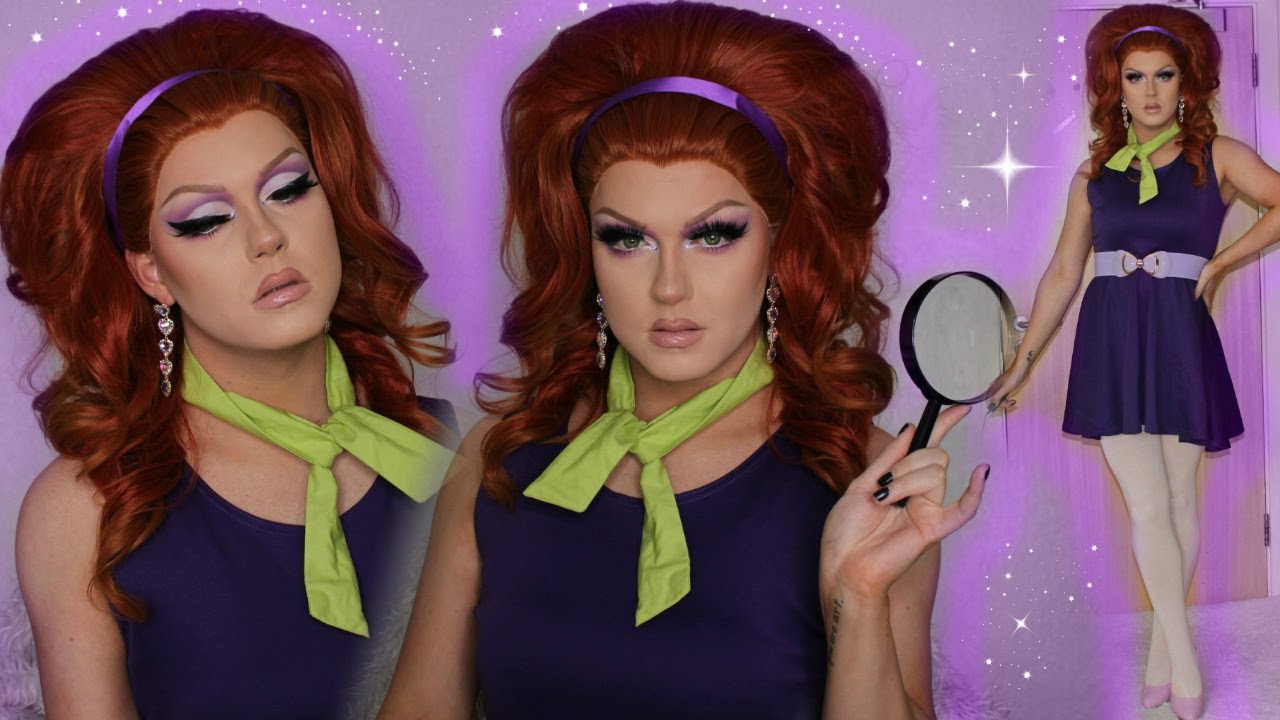 Daphne Blake (ScoobyDoo) Drag Transformation | Halloween 2020 - YouTube