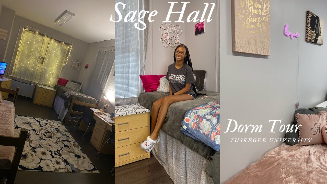 Sage Hall Dorm Tour Tuskegee University | hbcu edition - YouTube