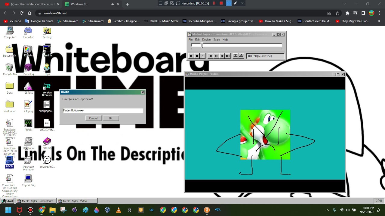 Windows 96 Has A BSOD #3 - YouTube
