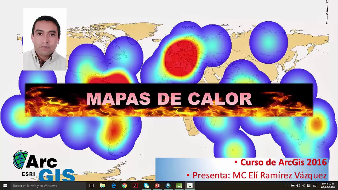 MAPA DE CALOR CON ARCMAP - YouTube