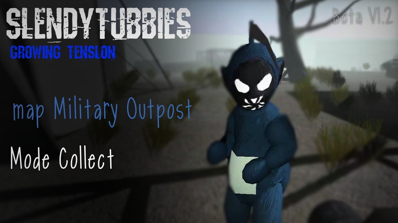 Slendytubbies Growing Tension Beta 1.2 map Military Outpost | Mode ...