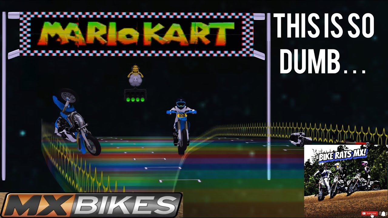 MARIO KART IN MX BIKES!?!?! - YouTube
