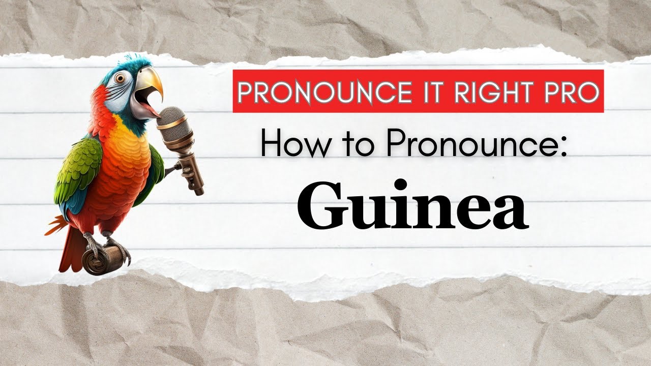 How to Pronounce: Guinea - YouTube