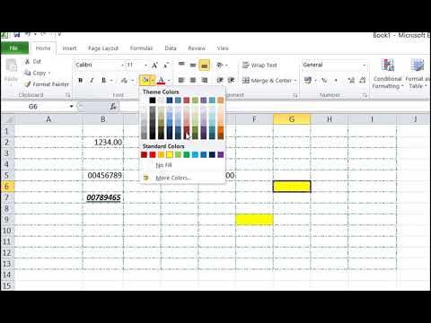 MS Excel Basic Tutorial Part 1 - YouTube
