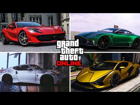 NEJRYCHLEJŠÍ AUTA V GTA ONLINE - YouTube