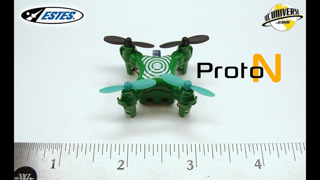 Estes Proto N World's Smallest Drone RCUniverse review video - YouTube
