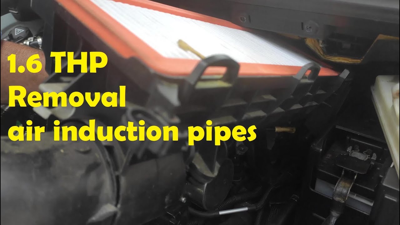 1.6 THP removal air induction pipes 🔧 - YouTube