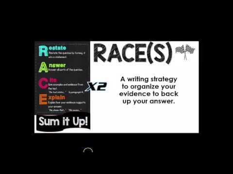 RACES Writing Strategy - YouTube